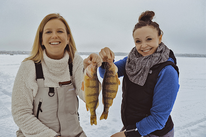 Winter Fishing: Nice to be on the ice