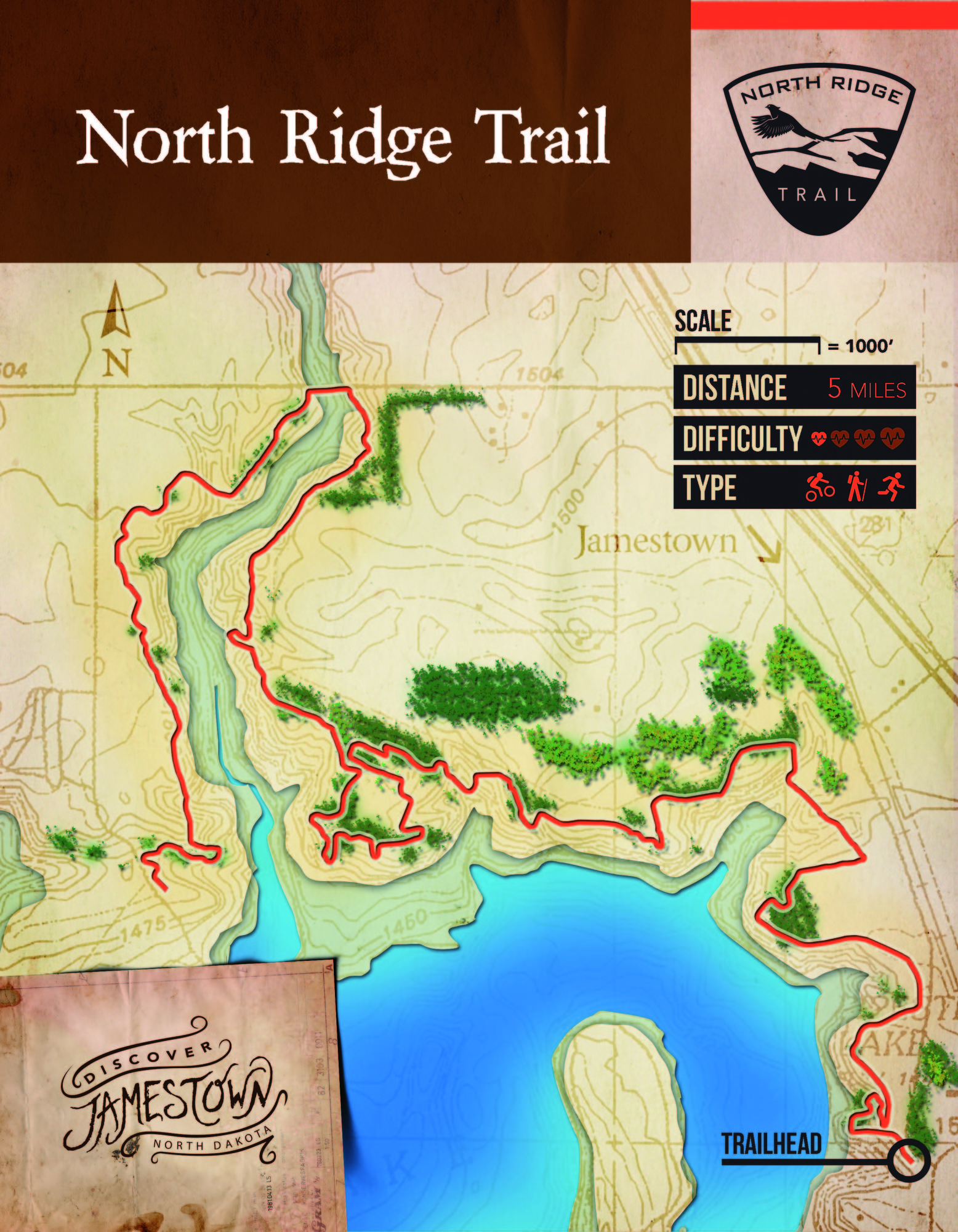 North Ridge Trail | Official North Dakota Travel & Tourism Guide